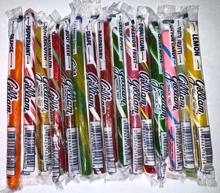 Hard Candy Sticks – Furlongs Candies